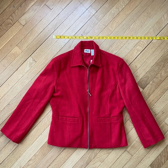 Jackets & Coats | Vintage Red Jacket | Poshmark
